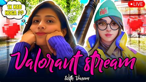Letz Do Fun In Valorant Facecam Girlgamer Valorant Livestream
