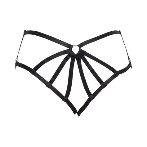 Hot Crotchless Panties Nude Sexy Sexy Harness Lingerie Extreme Thong