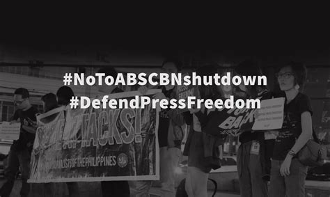 Support Abs Cbns Franchise Renewal Defend Press Freedom