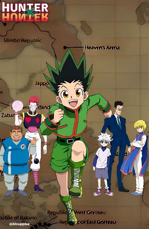 Fan Made Hunterxhunter Hunter Exam Arc Poster Wallpaper Hunter X