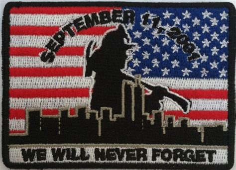 Fire Department Participation 9 11 Patch Project