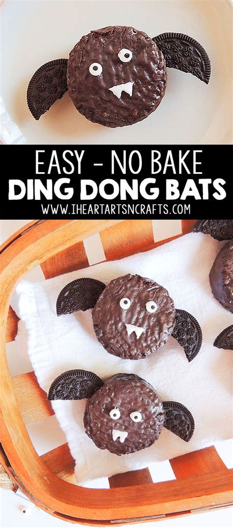 No Bake Halloween Treats Ding Dong Bats Halloween Treats Halloween