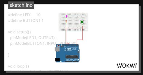 Light Switch Wokwi Esp32 Stm32 Arduino Simulator