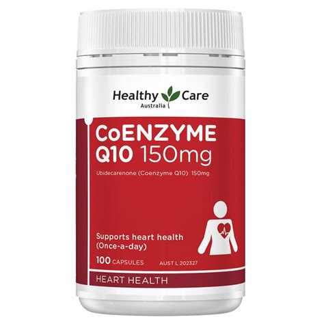 Buy Healthy Care Coenzyme Q10 150mg 100 Capsules Online At Epharmacy®