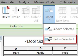 Revit Schedule Header Height Workaround IMAGINiT Technologies Support Blog