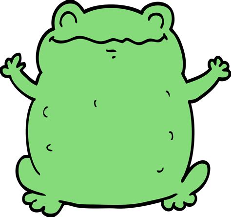 Doodle Character Cartoon Toad 12989240 Vector Art At Vecteezy