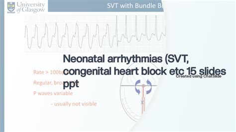 Neonatal Arrhythmias Svt Congenital Heart Block Chatslide