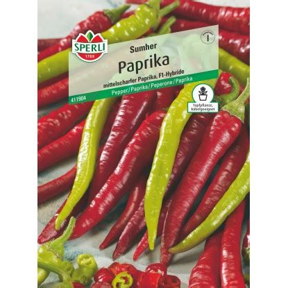 Sperli Paprika Sumher F1 Hybride Kaufen Bei OBI