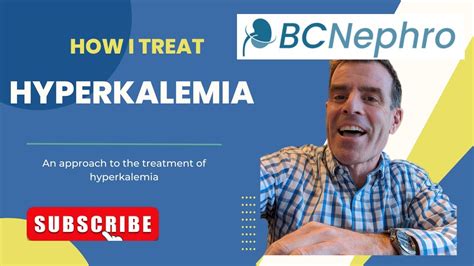 Hyperkalemia An Approach To Treatment Bcnephro Youtube
