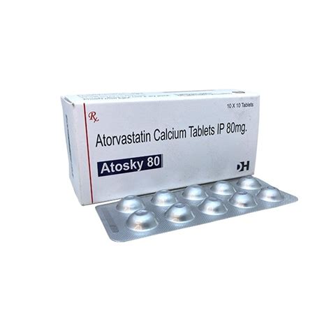 Atorvast Natra 80mg Tablet Rose Pharmacy Medicine Delivery 43 Off