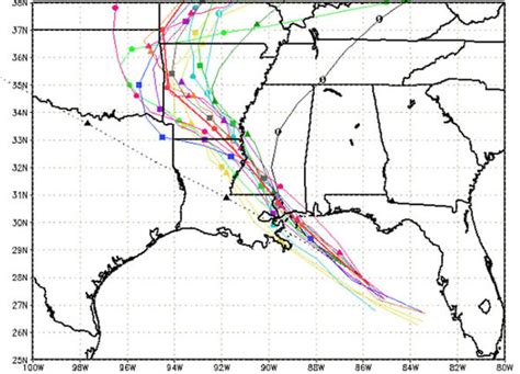 Hurricane Gordon Spaghetti Models Where Will Gordon Make Landfall In Mississippi Tonight