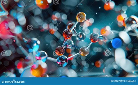 Quantum Computing Drug Discovery Stock Illustration Illustration Of Molecular Simulation