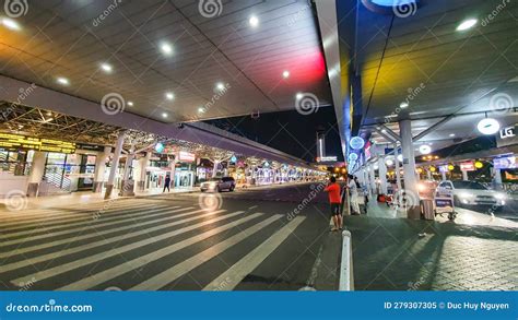 Hall Of Domestic Terminal In Tan Son Nhat International Airport In Ho