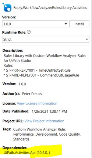 How To Show Custom Library Dependencies In Nuget Studio Uipath Community Forum
