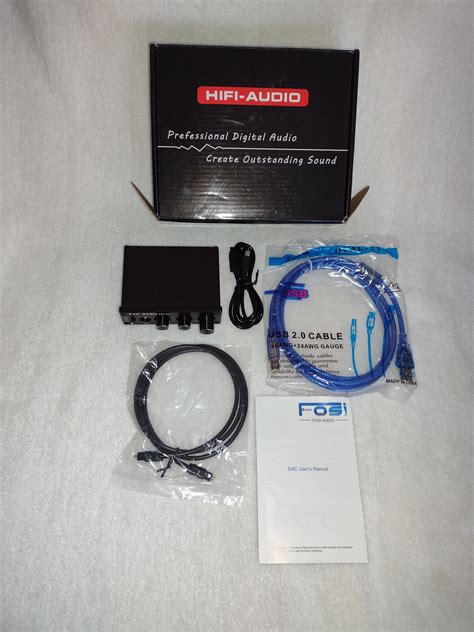 Fosi Audio DAC Q4 Plug & Play Digital Audio Adapter – Deep Discount Sales
