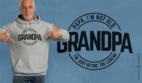 Funny Grandpa Quote T Shirt Design Vector Download
