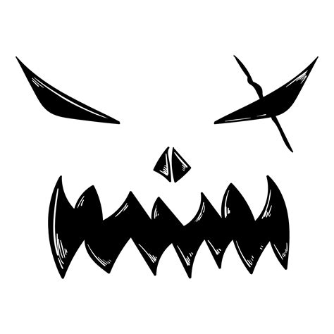 Printable Scary Halloween Faces Printable Jd