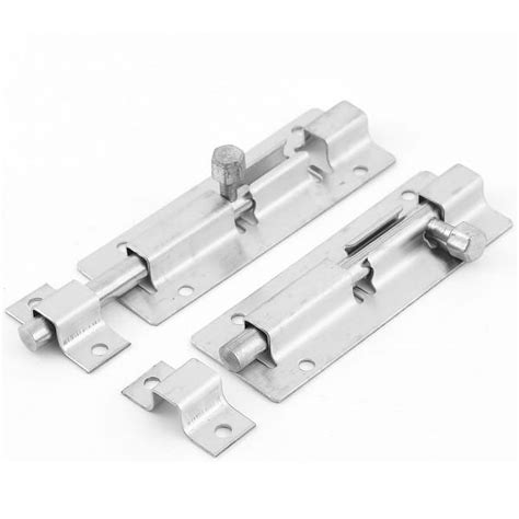 Home Office Window Door Metal Lock Safety Barrel Bolt Latch Hasp