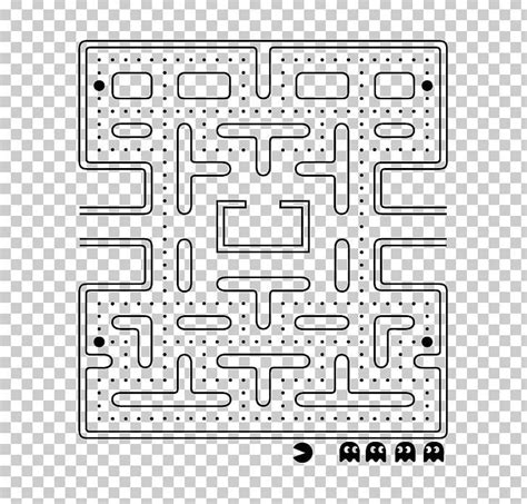 Pac Man Maze Template