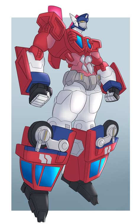 Fire Convoy Transformers And 1 More Drawn By Bocatc Danbooru