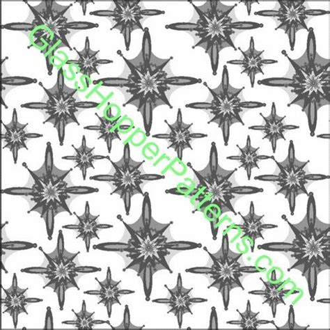 Etched 108 Stars Glasshopper Patterns Llc