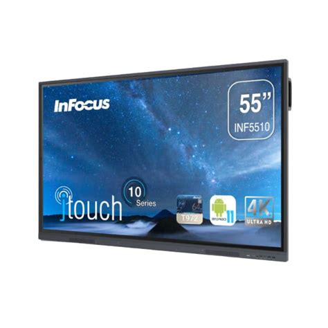Infocus Inf5510 4k Interactive Touch Display In Bangladesh Stel