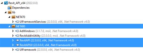 Solved Net Framework For Revit 2022 Api Autodesk Community