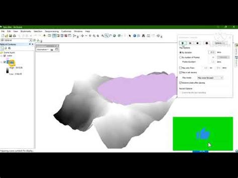 Carte De Simulation D Inondation Animation D Une Carte Dans Arcscene