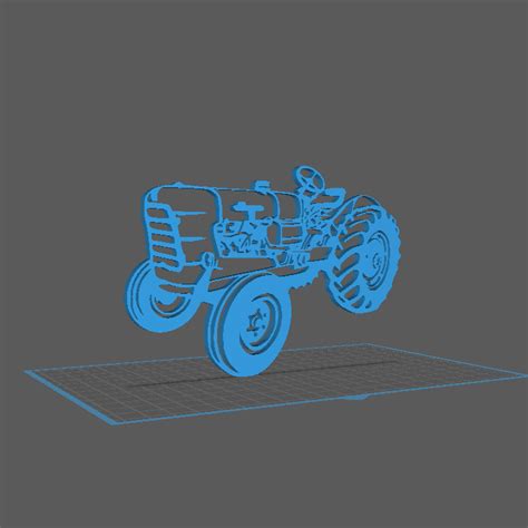 3d Printable Tractor Someca By Paul Wust