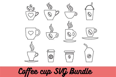 Coffee Cup Svg Vector Design Graphic By Shirin Nipa · Creative Fabrica