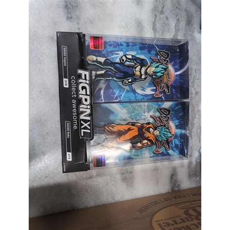 Figpin Xl Dragon Ball Fighterz Dbz Ssgss Vegeta And Ssgss Goku 2 Pack Unlocked Pins And Buttons