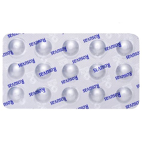 Rosuvas 5 Tablet 15s Price Uses Side Effects Composition Apollo