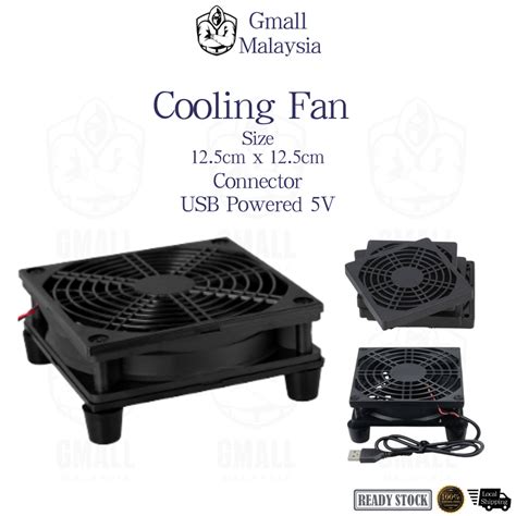 Cooling Fan Router Modem Fan Cooler 5v 12cm 1200rpm For Tv Box Router