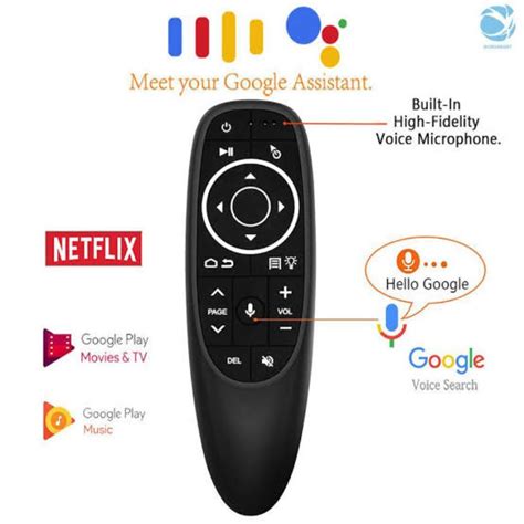 controle air mouse comando de voz ghz giroscópio iluminado Shopee Brasil