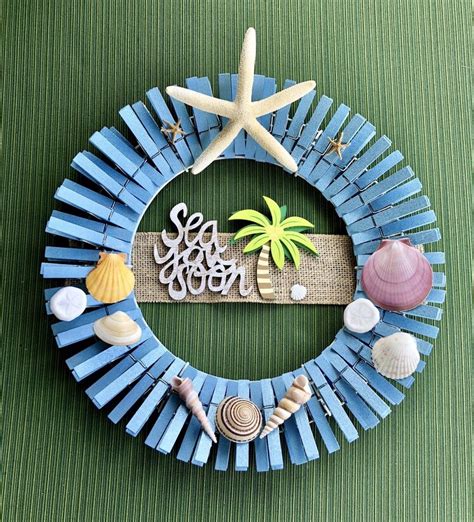 Diy Clothespin Wreath My Florida Life