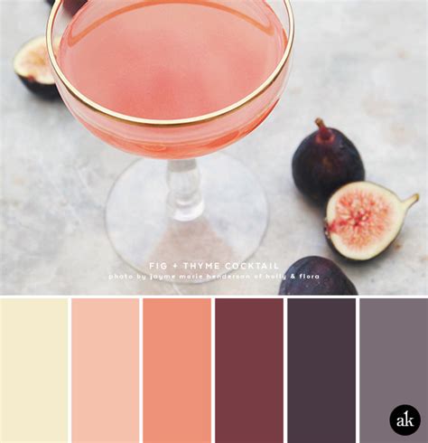 A Fig Cocktail Inspired Color Palette — Creative Brands For Creative People Akula Kreative