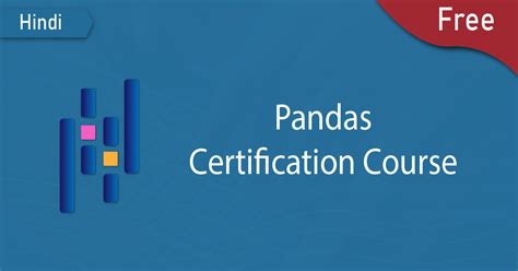 Free Pandas Certification Course Learn Data Analysis With Python [hindi] Dataflair