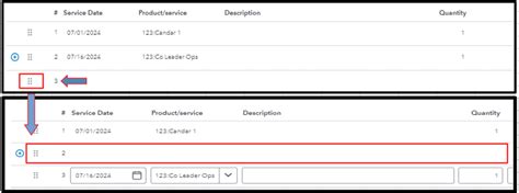 I Want To Add A Blank Line In An Invoice When I Insert One And Click