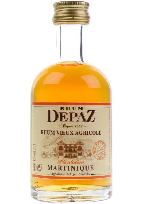 Mignonnette Depaz VO Vieux Plantation Rhum De La Martinique