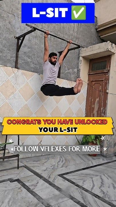 Lsit💪 Unlocked In 5️⃣steps Cant Hold An L Sit Yet 🫡how To Do Lsit🔥lsit Viralvideo Lsit