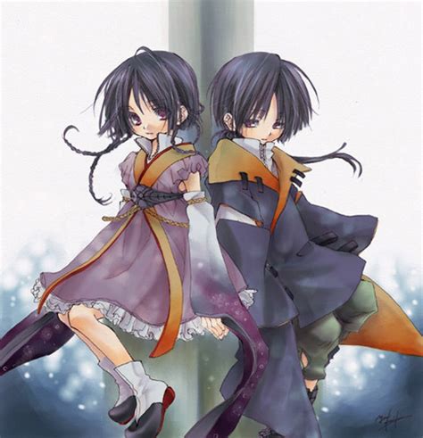 Anime Girl Identical Twins