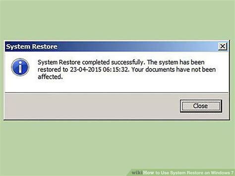 Ways To Use System Restore On Windows Wikihow