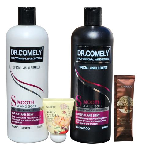 Dr Comely Smooth And Soft Shampoo Conditioner Hair Mask Hand Cream