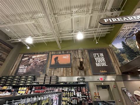 Cabelas Retail Store Cabela Parkway Wall Decor In Firearms Area