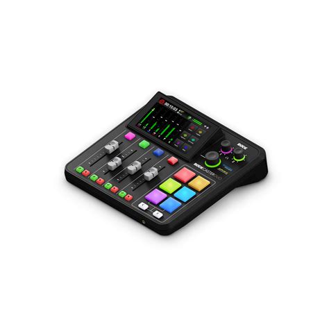 Rode RODECaster Duo Integrated Audio Production Studio Visual Focus