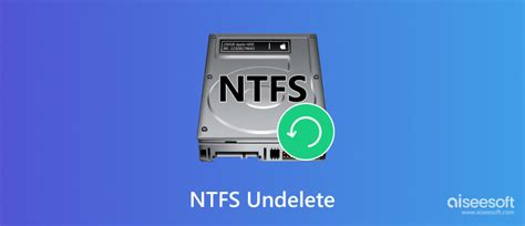 Aprenda 3 Maneiras De Recuperar Arquivos Ou Partições Ntfs Excluídos