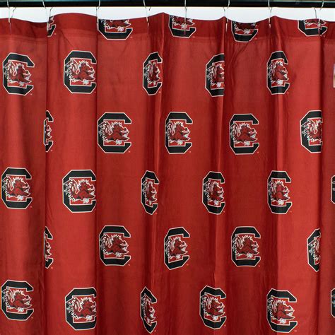Ncaa College Shower Curtain Cover Ebay