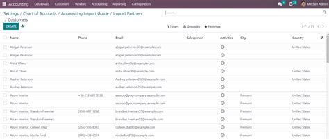 Accounting Import In Odoo Accounting Odoo V Enterprise Edition Book