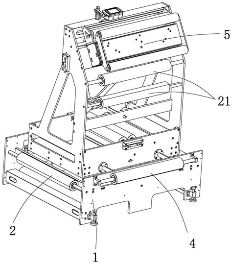 一种制袋机的折边机构的制作方法