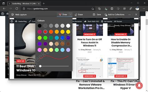 How To Take Full Page Screenshot In Edge With Web Capture